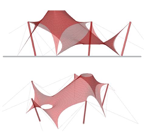 Conditional Form Tensile Structures 2015 On Behance Tensile Structures Fabric Structure