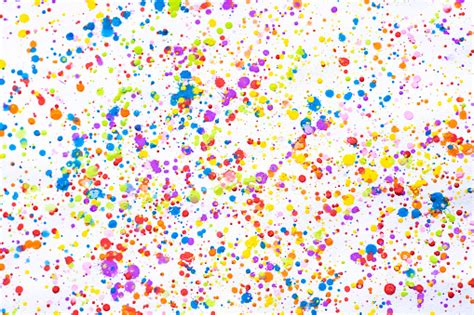 다채로운 물 색깔 그림 스플래시입니다 블롯 흐린 자리 질감 흰색 배경에 여러 반점과 얼룩 물 색 더러운에 대한 스톡 사진 및 기타 이미지 Istock