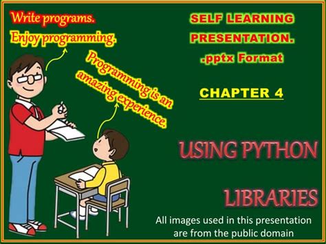 python modules and libraries ppt