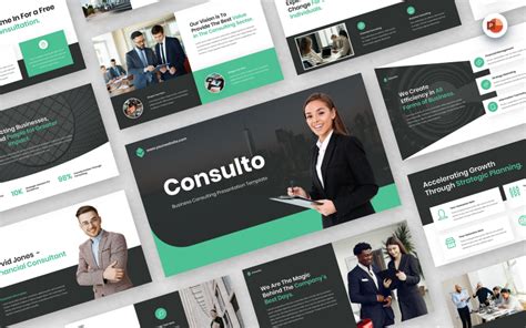 Consulto Business Consulting Powerpoint Template