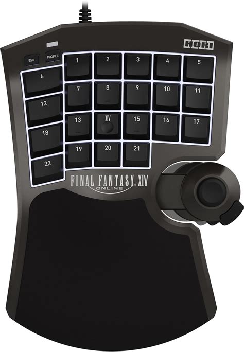 Clavier Mécanique Pour Pc Hori Tactical Assault Commander F14 Édition Final Fantasy Xiv Black