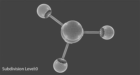 Methane Molecule D Model TurboSquid