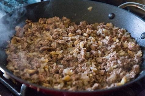 30 Minute Ground Beef And Mushroom Skillet The Roasted Root
