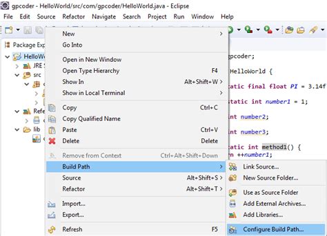 Các Thao Tác Thường Sử Dụng Trong Eclipse Gp Coder Lập Trình Java