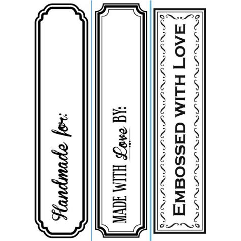 Darice Embossing Essentials Embossing Folder Borders 1 5x5 75 3 Pkg Handmade By Scrap