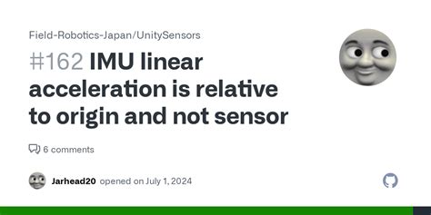 imu linear acceleration is relative to origin and not sensor · issue