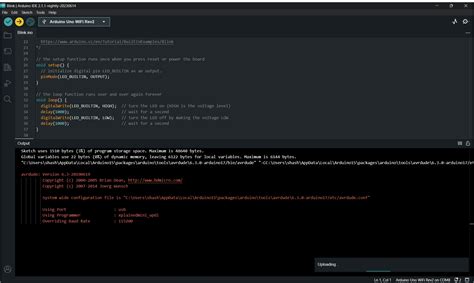 Error Uploading Blink Code To Arduino Uno Wifi Rev Uno Wifi Rev Arduino Forum