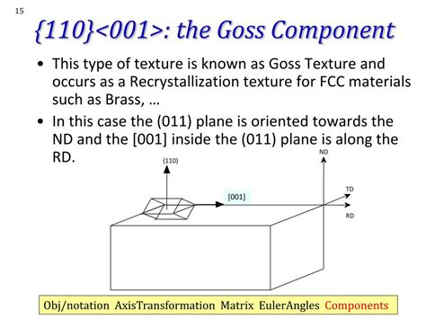 PPT Texture Components And Euler Angles PowerPoint Presentation Free Download ID