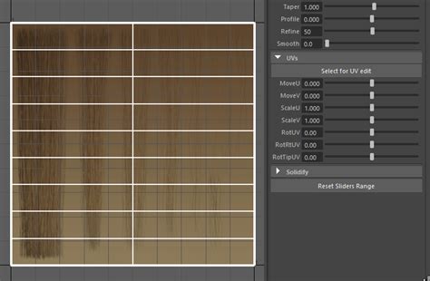UV Unwrapping And Editing GS CurveTools V Documentation