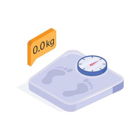 Digital Weighing Scale For Monitoring Body Weight And Health 51987288 Vector Art At Vecteezy