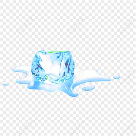 푸른 얼음 큐브 요소 Png 일러스트 무료 다운로드 Lovepik