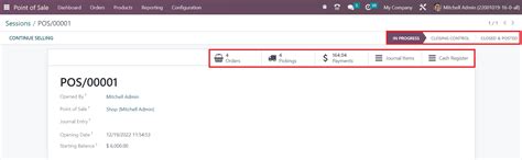 Orders In Odoo PoS Odoo V Enterprise Edition Book
