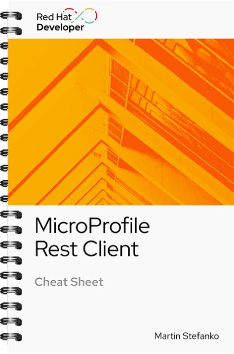 Microprofile Health Cheat Sheet Red Hat Developer