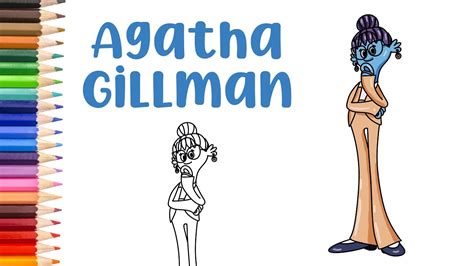 How To Draw Agatha Gillman Teenage Kraken Easy Easy Step By Step Drawing Tutorial YouTube