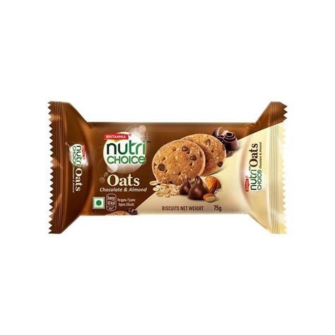 Britannia Nutrichoice Chocolate Almond Oats Biscuit Villagers