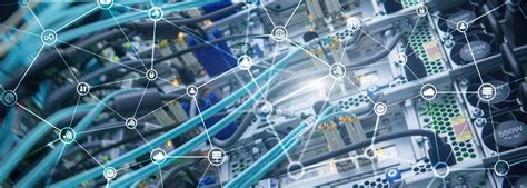 Premium Photo Telecommunication Concept With Abstract Network Structure And Server Room Background