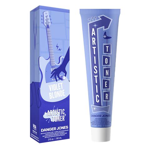 Danger Jones Artistic Toner Demi Permanent Cream Hair Color Violet