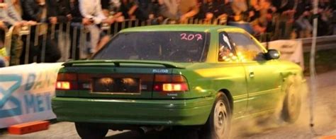 Mazda 626 Gt Turbo 1992 Bygget Af Ting Der Har Kunnet