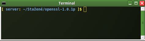 Openssl Linux Mint CZ SK