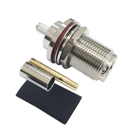 Benelec 04227 N Type Socket Bulkhead For Rg58 Foxtrot Communications