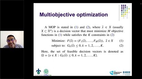 Ieee Cis Webinar Multiobjective Bilevel Optimization Algorithms And