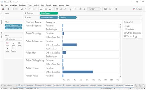 Tableau Set Control Part 2 Use Cases The Flerlage Twins Analytics Data Visualization And