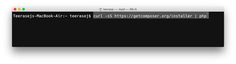 ง่ายดี วิธีติดตั้ง Composer บน Mac Os X สำหรับโปรเจค Php ภาพประกอบ Nextflow