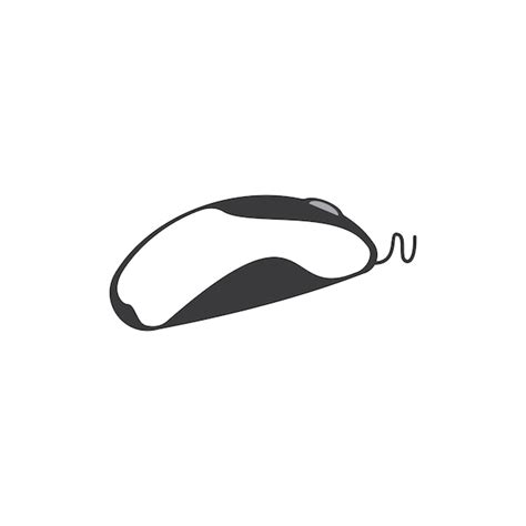 premium vector computer mouse logo