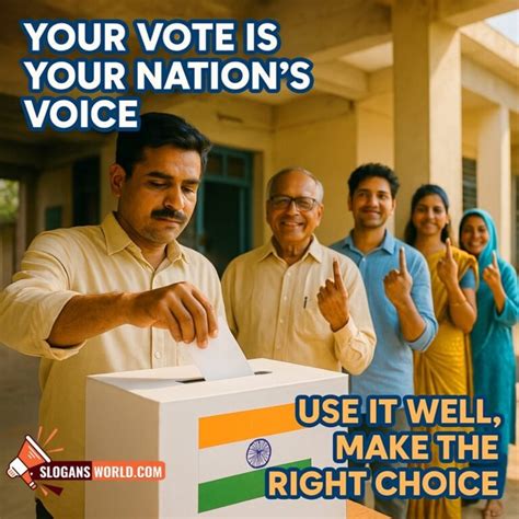Best Voting Awareness Slogans To Inspire Every Voter