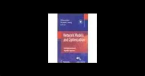 Network Models And Optimization Multiobjective Genetic Algorithm