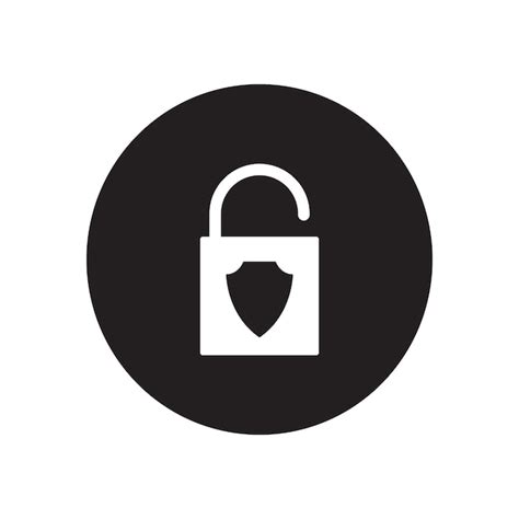 Premium Vector Padlock Icon Vector