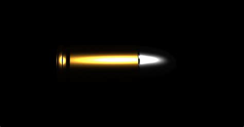 3d Modelling And Animation Render Of Bullet