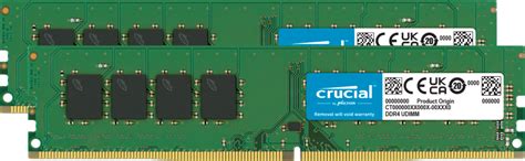 Crucial Gb Kit Gbx Ddr Udimm Ct K G Dfra A Crucial Com