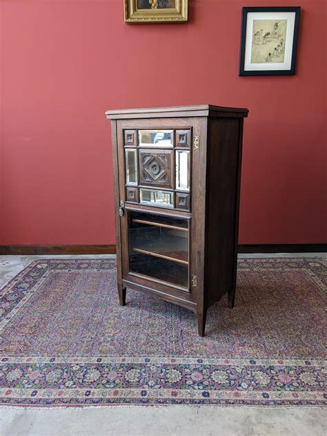 Victorian Glass Cabinet At Lisa Cunningham Blog