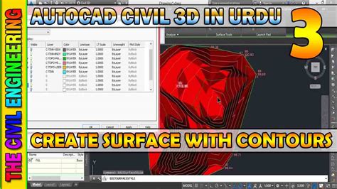 How To Create Surface From Points In Civil 3d Autocad Civil 3d In Hindi Lesson 3