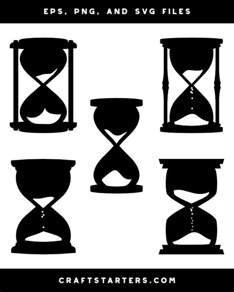 Hourglass Silhouette Clip Art