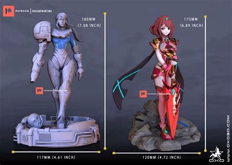 Pyra Xenoblade Chronicles 3d Print Model Download Free