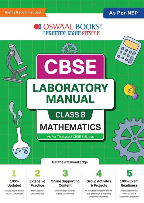 Cbse Class 8 Mathematics Laboratory Manual Latest Updated Oswaal Books