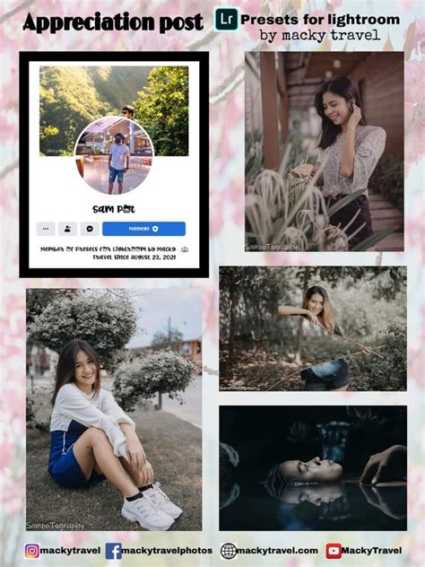Sampotography Thank You Presets For Lightroom By Macky Facebook