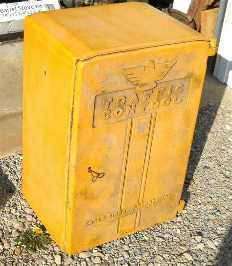 Traffic Light Control Box With Interior Components Eagle Signal