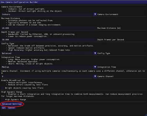 Read Write Camera Config Chronoptics
