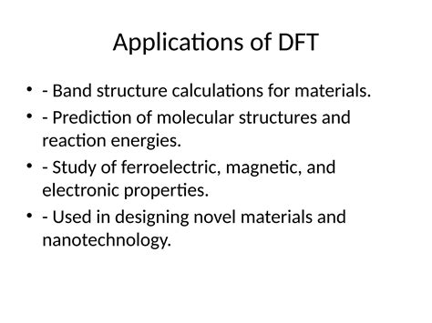 Basic Dft Presentation Computational Physics Pptx