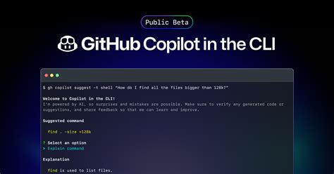 Making Your Command Line Smarter With Github Copilot By ِanis Marrouchi Medium