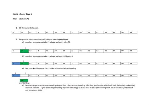 Pengurutan Data Dengan Penyisipan PPT