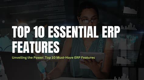 Top 10 Essential Erp Features Quarto Erp