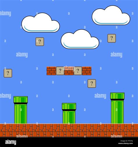 Mario Bros Stock Vector Images Alamy