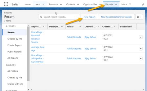 How To Create Report In Salesforce Complete Tutorial Salesforce Faqs