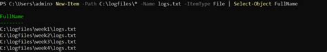 A Beginners Guide To Powershell New Item