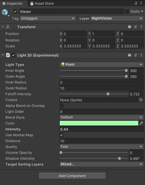 Culling Mask For 2D Lights Unity Engine Unity Discussions