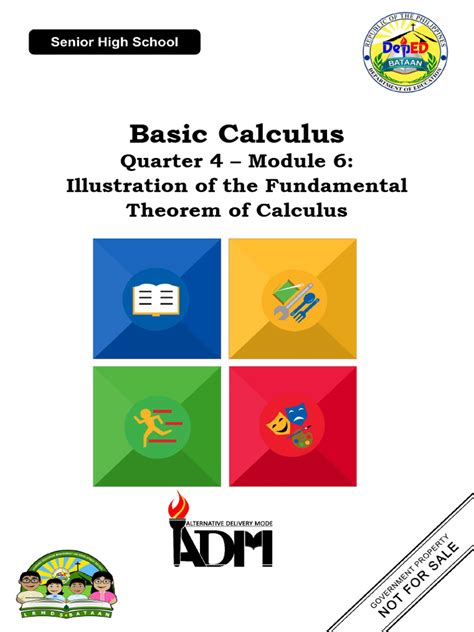 Basic Calculus Q4 Mod6 Illustration Of The Fundamental Theorem Of Calculus Pdf